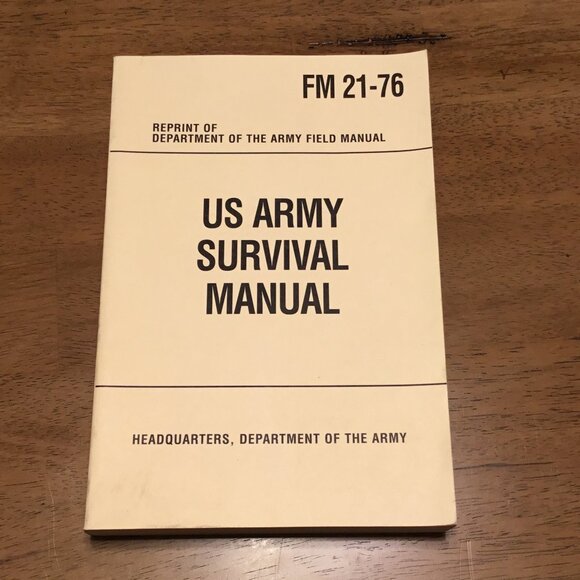 Sterling Publishing/Metro Books | Office | New Fm 276 Us Army Survival ...